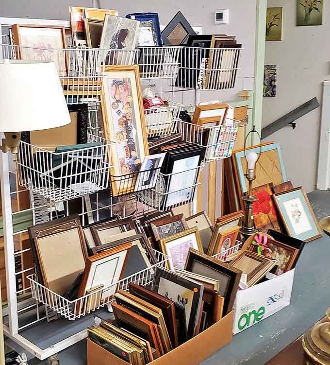 Art gallery prices giving you sticker shock? ReStore's collection of frames and artwork lets you channel your inner design influencer without the influencer budget.