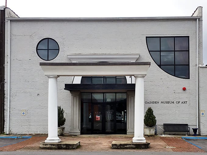 The Gadsden Museum of Art's distinctive architecture is as creative as what's inside. Free admission proves culture doesn't need to be costly.