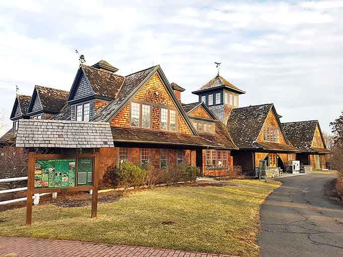 The Audubon Center's shingled charm brings to mind a Connecticut version of Hogwarts, if wizards were really into bird-watching.