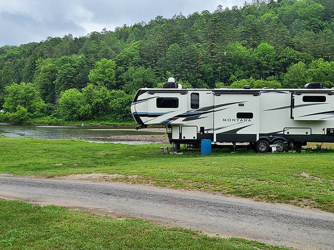 Riverside camping with the White River as your soundtrack? That's not vacation&mdash;that's therapy with a better view.