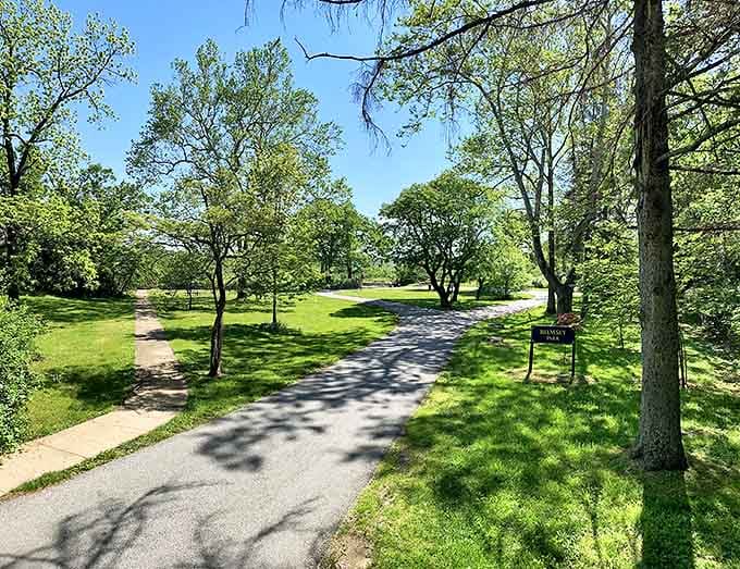 Nature's own meditation space&mdash;this winding path through sun-dappled greenery offers the kind of tranquility you can't download from an app.