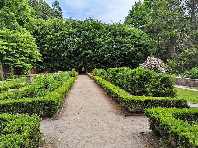 Maudslay State Park's manicured gardens offer a moment of zen just minutes from downtown. Nature's version of a spa day!
