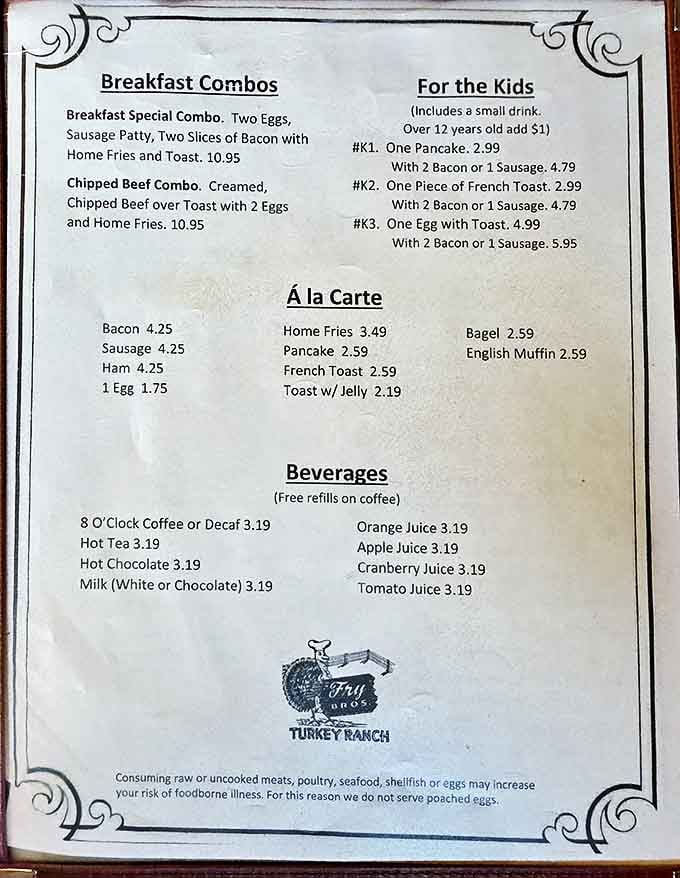 This menu isn't just a list of options; it's a roadmap to happiness. The hardest journey is deciding what to order.