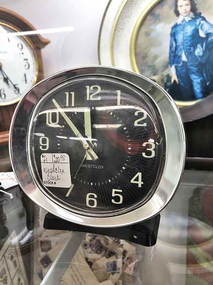 This Westclox isn't just telling time&mdash;it's a survivor from an era when alarm clocks were wound, not plugged in.