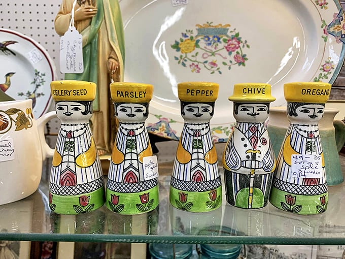 These charming vintage spice shakers aren't just kitchen tools &ndash; they're tiny personalities waiting to season your life with a dash of nostalgia.