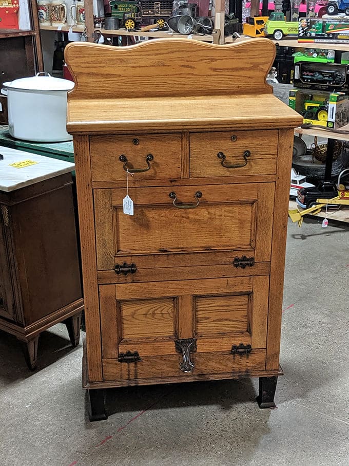 This isn't just a dresser&mdash;it's a time machine with drawers. Imagine the letters, photos, and secrets it's held since your grandparents were dating.