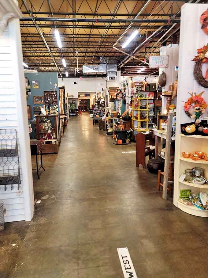 Long aisles stretch into the distance like time tunnels, each one promising discoveries that might just make you late for dinner.