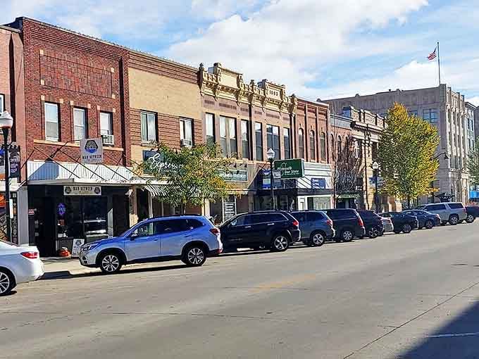 Broadway's historic storefronts showcase the architectural equivalent of a family photo album &ndash; each fa&ccedil;ade telling a different chapter of Albert Lea's story while still clearly belonging to the same beloved collection.