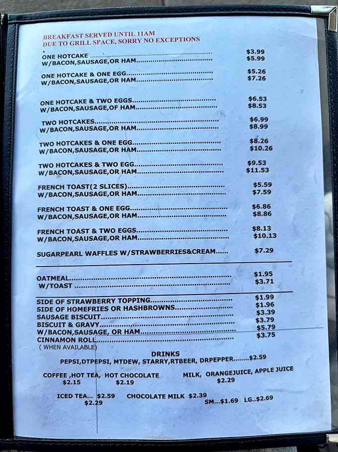 This menu isn't trying to impress food critics&mdash;it's aiming straight for your childhood memories and comfort food cravings.