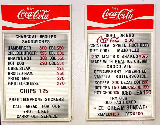 This menu board is like a beautiful haiku of simplicity. No avocado toast or deconstructed anything&mdash;just honest food that makes your stomach smile.