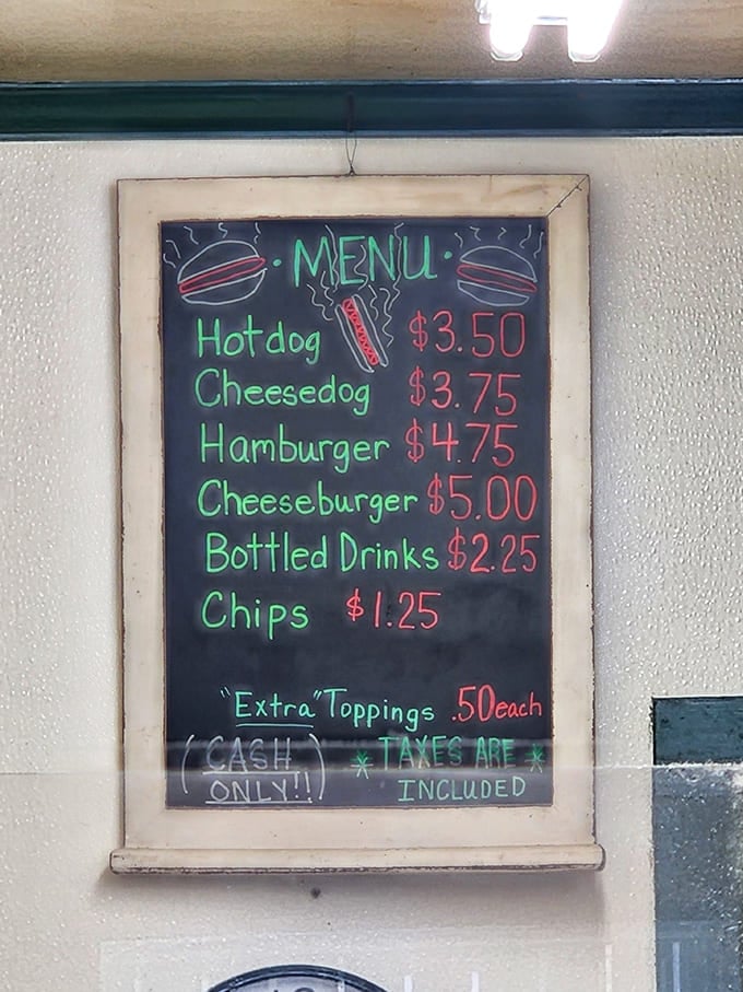 A menu so beautifully simple it brings tears to your eyes. No avocado toast here, just American classics done right.