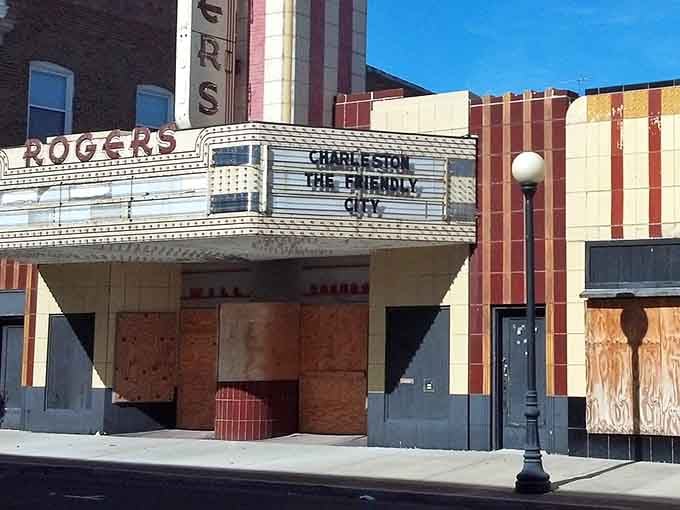 Charleston proudly announces itself as "The Friendly City" on its vintage theater marquee&mdash;truth in advertising!