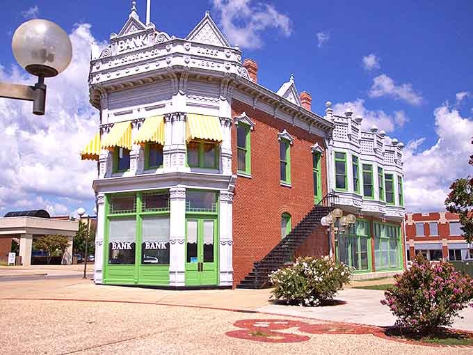 This historic building in Coffeyville looks like it's seen everything from horse-drawn carriages to electric cars rolling past its doors.