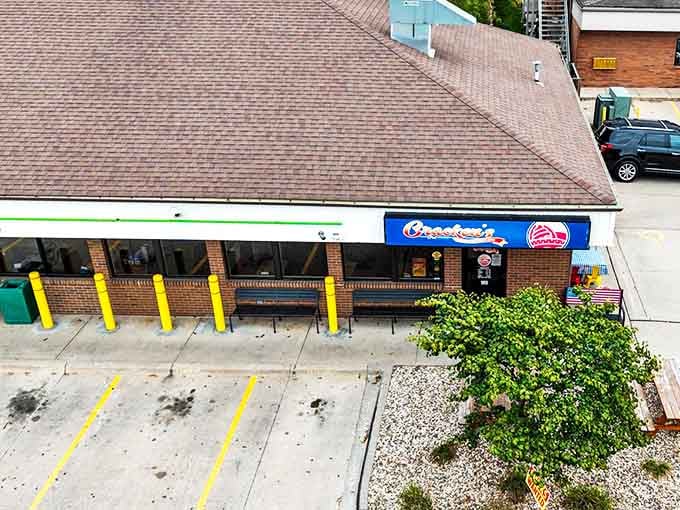 No-frills exterior, all-thrills burgers. Cracken's modest storefront is the gateway to Iowa City's burger heaven.