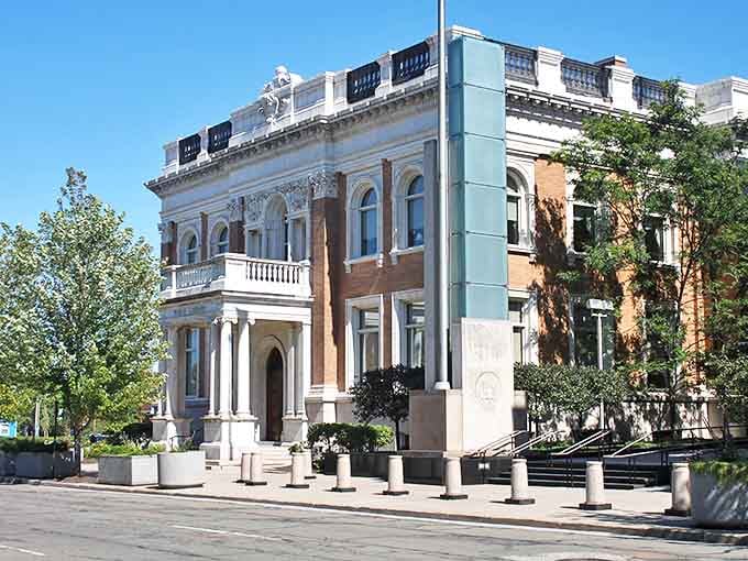 Classic courthouse architecture stands as a proud reminder of Erie's enduring civic spirit.