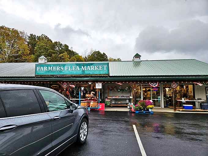 Rustic charm alert! Hocking Hills Market's countryside setting makes treasure hunting feel like a delightful escape from the modern world.