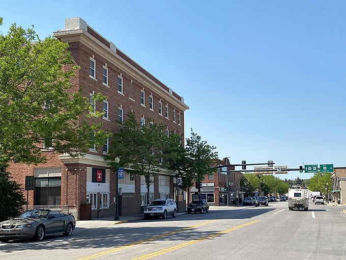 Lusk's wide-open main drag feels like a movie set where the pace of life moves at the speed of contentment.