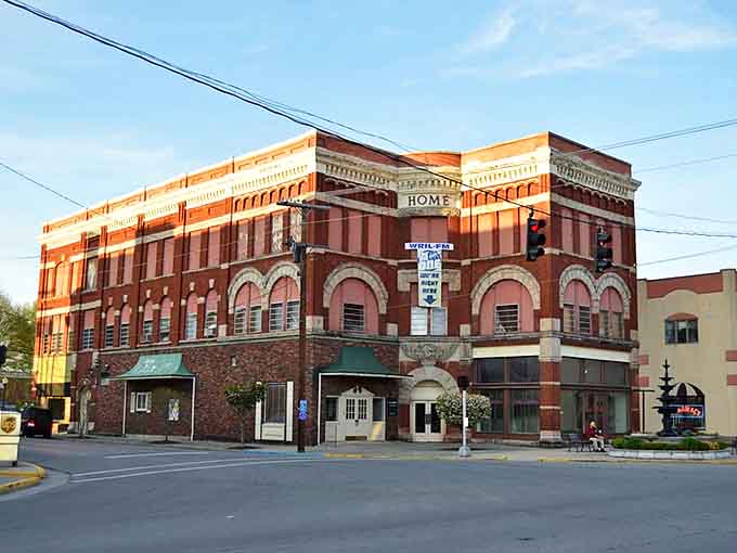 Middlesborough's downtown showcases the sturdy brick buildings that have witnessed generations of Kentucky life and stories.