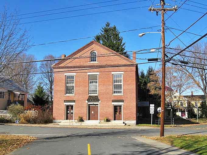 Montague's historic buildings stand like well-dressed gentlemen at a country dance – dignified, charming, and full of stories.