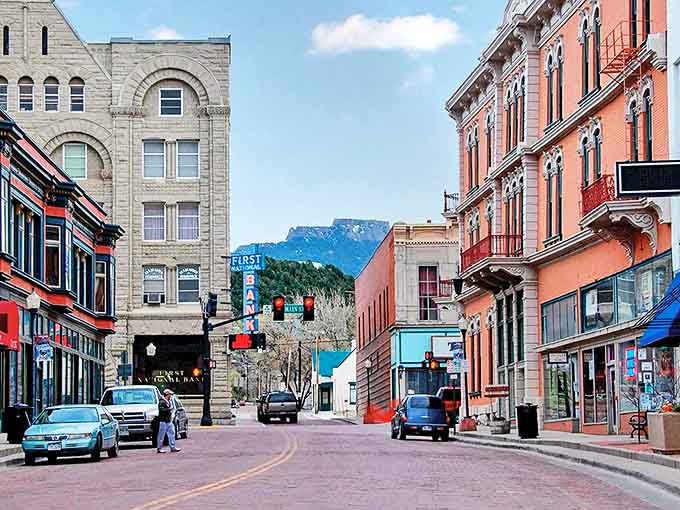 Trinidad's well-preserved brick buildings tell stories of the past while framing spectacular mountain views.