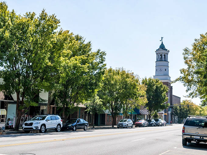 That church steeple rising above Camden's skyline has witnessed generations of Sunday best and first kisses.