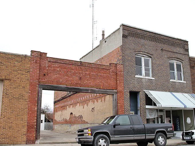 The quiet streets of Christopher offer a glimpse into small-town Illinois life. Local shops occupy buildings with character you can't manufacture.