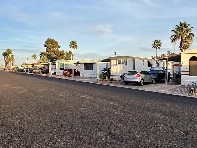 Small-town America thrives on these tree-lined streets where neighbors still know each other's names.