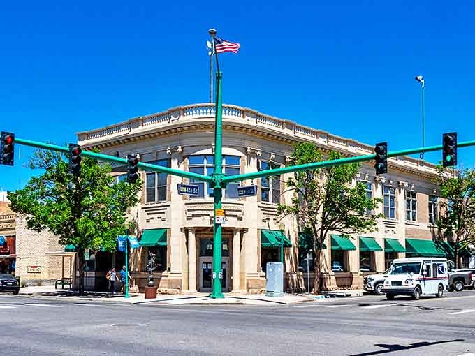 Small-town storefronts line up like old friends, each one offering something special without the corporate cookie-cutter feel.