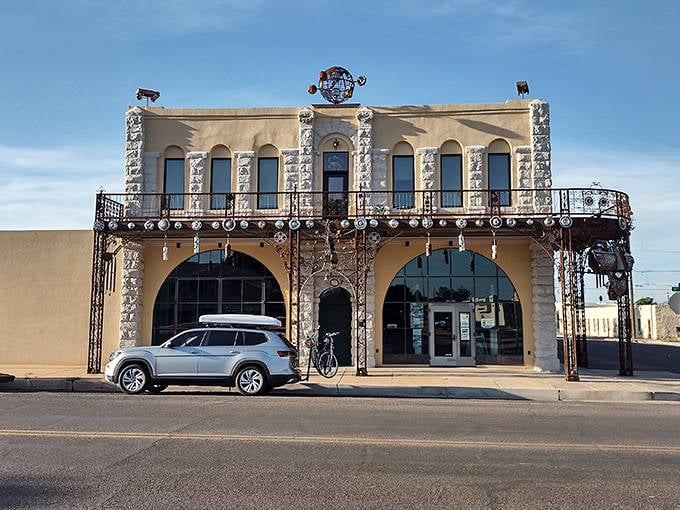 The stately buildings of downtown Douglas showcase the town's rich history, with beautiful stonework that's stood the test of time.
