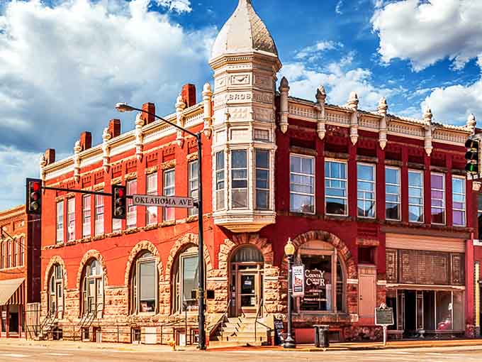 Historic Guthrie boasts some of Oklahoma's most beautiful Victorian buildings, creating a backdrop for genuine community connections.