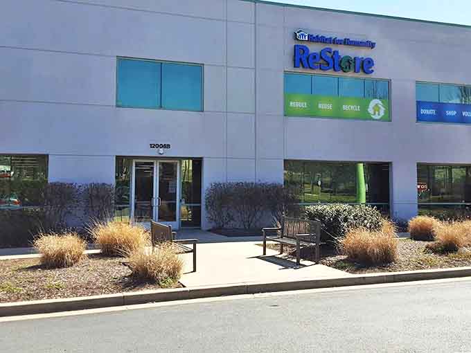 Bright and welcoming, this ReStore proves that secondhand doesn't mean second-rate shopping experience.