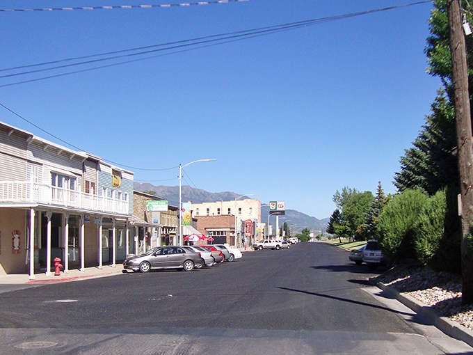 In Morgan, even the buildings stand shoulder-to-shoulder, setting an example for the tight-knit community they serve.