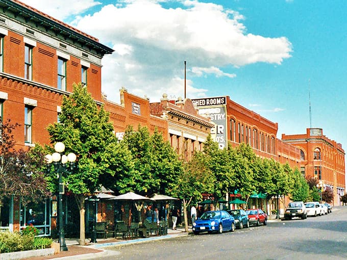 The wide streets of Pueblo invite you to slow down and remember when "browsing" wasn't something you did online.