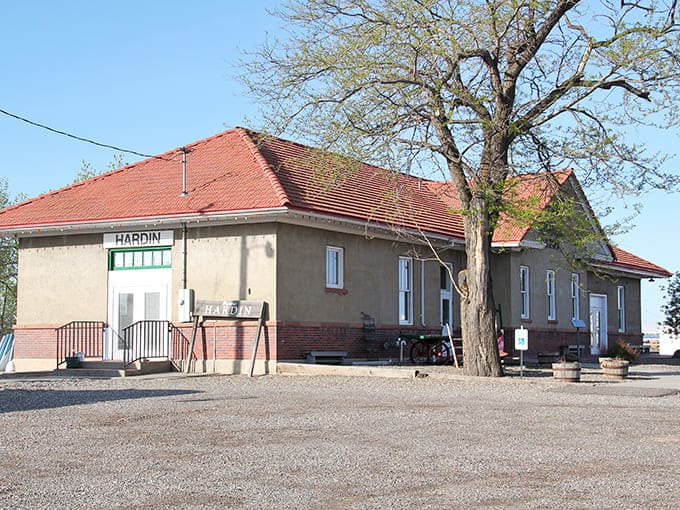 The Burlington Route depot harkens back to when trains brought new residents to Hardin, many who stayed for the same reason folks do today&mdash;affordability with character.