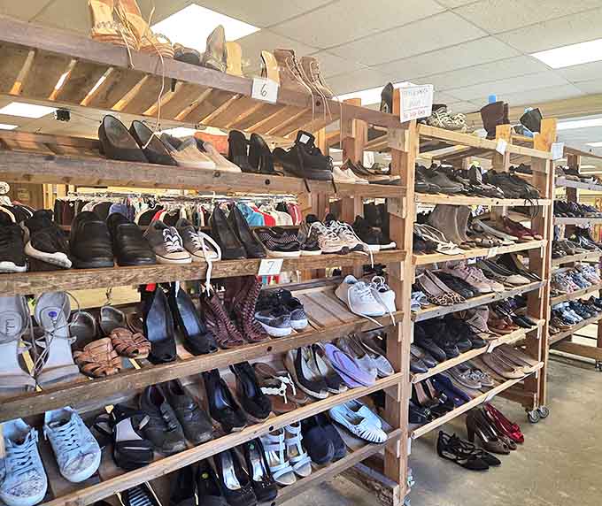 Shoe heaven exists, and it's organized by size. From hiking boots to dress shoes, your next favorite footwear awaits discovery.