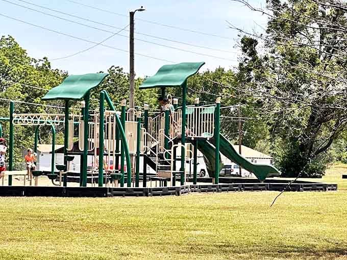 Kids climbing and laughing at McCutcheon Park&mdash;proof that the best entertainment system ever invented still runs on imagination and fresh air.