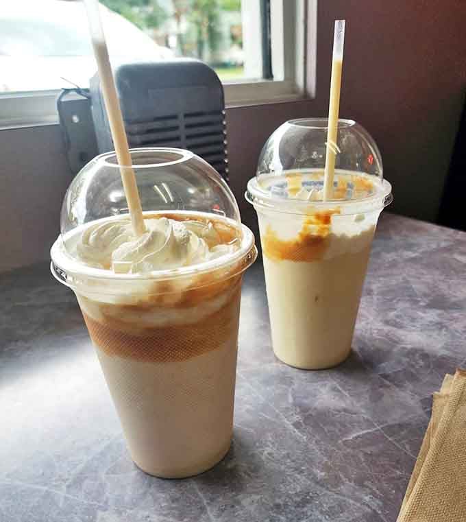 These aren't your Instagram-bait milkshakes with ridiculous toppings&mdash;they're the real deal, thick enough to require effort but worth every sip.