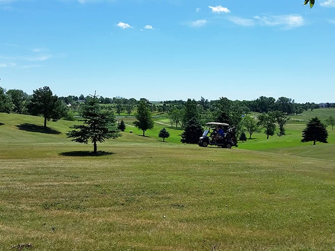 The local golf course offers surprisingly well-maintained greens without the country club pricing that makes most retirees skip straight to the 19th hole.