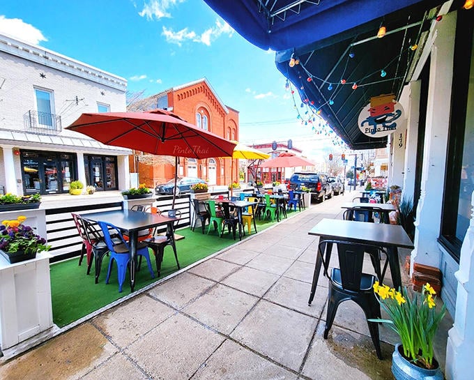 Outdoor dining in Culpeper brings European piazza vibes to small-town Virginia, minus the jet lag and passport stamps.