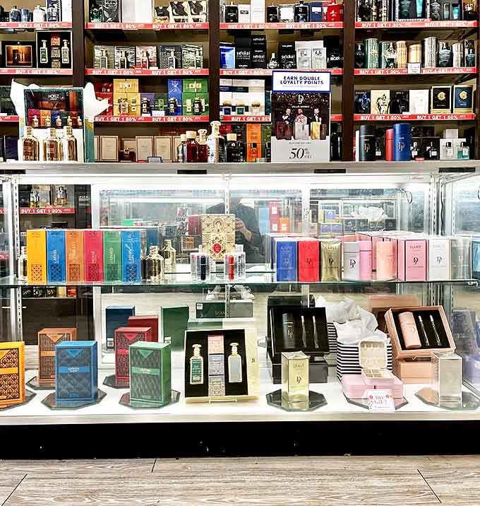 Fragrance heaven for the scent enthusiast. One spritz here could be your signature aroma for years to come.