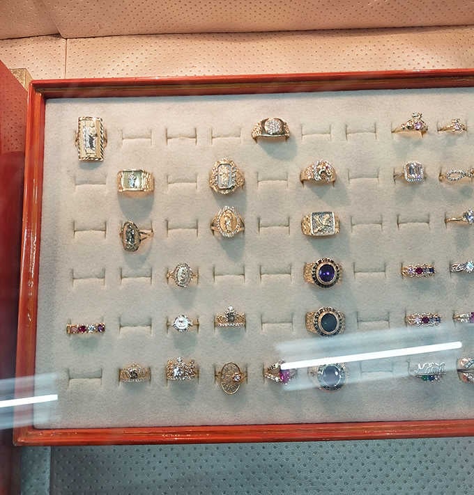 Treasure hunting at its finest &ndash; each ring tells a story. Like a museum where you can actually take the exhibits home.