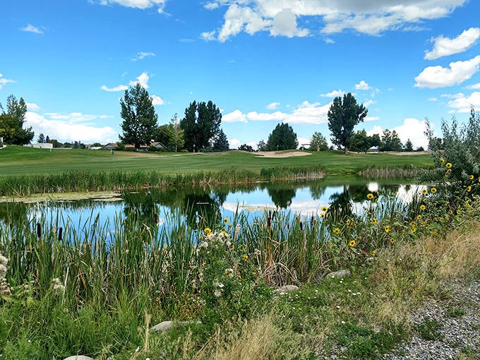 Riverton's golf course offers budget-friendly greens with million-dollar views &ndash; where water hazards reflect clouds so perfectly you'll forget about that slice.