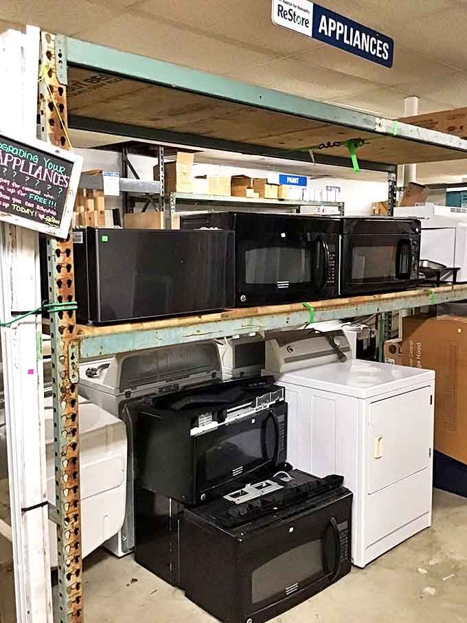 Kitchen appliance heaven! From microwaves to washers, these gently-used appliances aren't just affordable &ndash; they're rescuing your budget and the planet simultaneously.