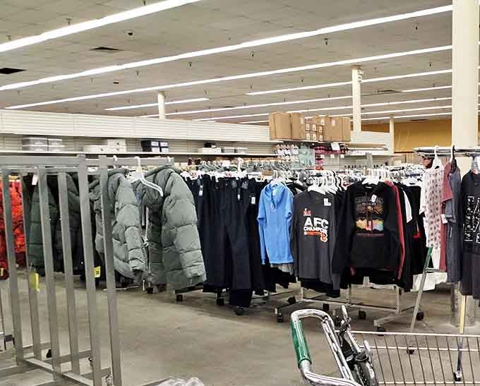 Fashion finds that won't break the bank! From winter coats to casual wear, the clothing section offers name brands at prices that feel like a clerical error.