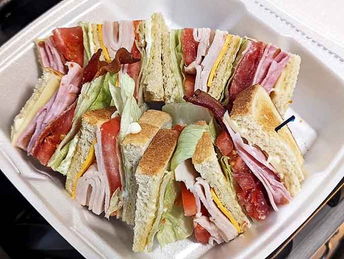 This club sandwich isn't playing around&mdash;stacked higher than a Midwest winter snowdrift with layers that create the perfect bite every time.