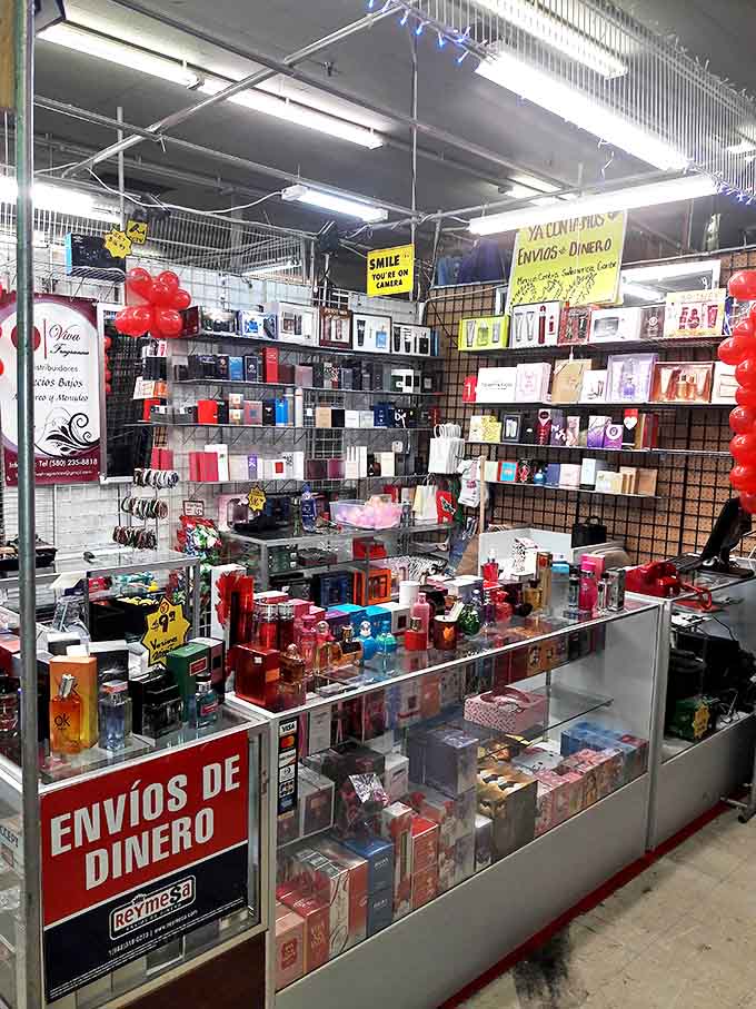 Perfume paradise or fragrance frontier? This stall transforms shopping into a scavenger hunt where every glass bottle holds potential signature scents at prices that won't make you faint.