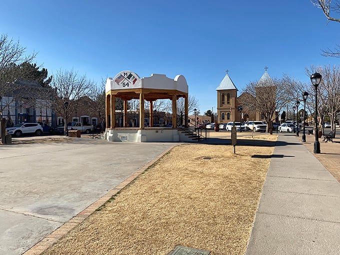 The gazebo in Mesilla Plaza isn't just architectural eye candy&mdash;it's the community's living room where music, celebrations, and daily life unfold.