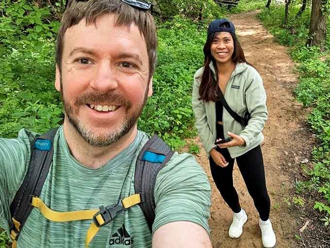 Happy trails make happy hikers! The park's 17 miles of paths offer everything from casual strolls to "why did I skip leg day?" adventures.