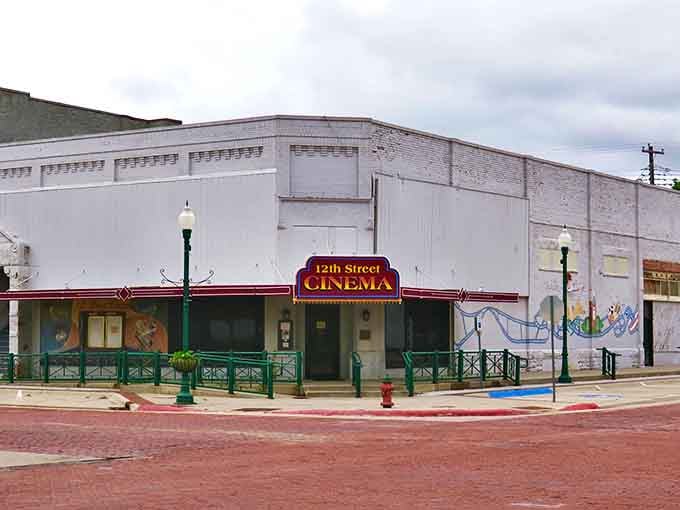 The 12th Street Cinema's classic marquee proves that entertainment doesn't need fancy multiplexes to be magical.