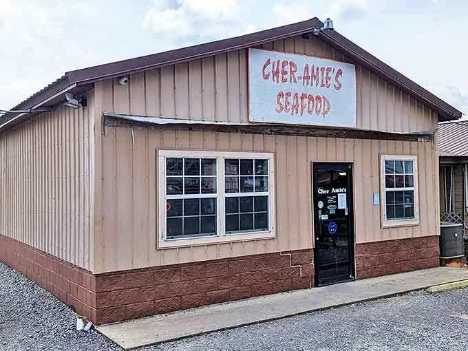 Cher Amie's modest exterior keeps the secret - this is where Cut Off locals get their seafood fix.